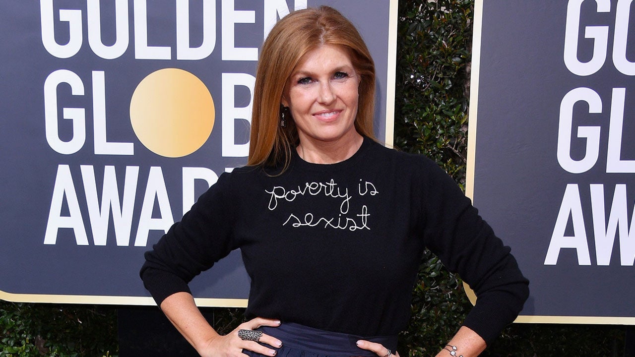 Connie Britton Defends Wearing $380 'Poverty Is Sexist' Sweater to the ...