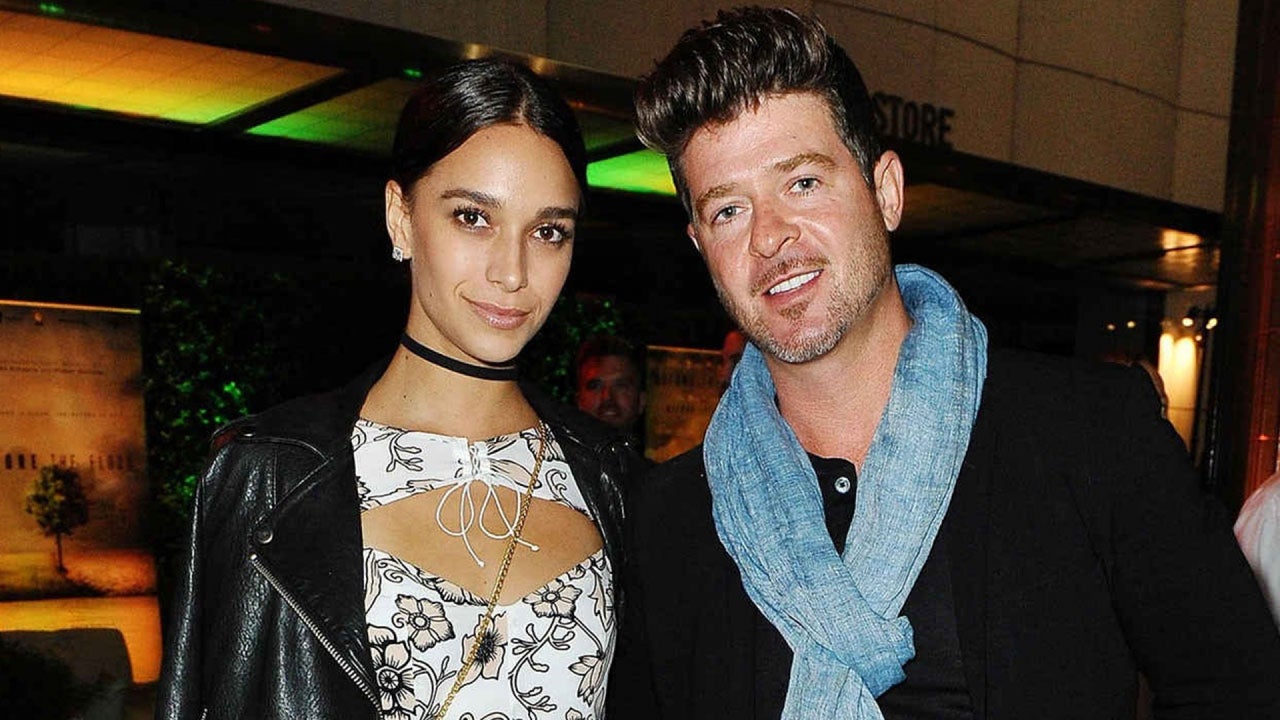 Robin Thicke and Girlfriend April Love Geary Welcome First Child ...