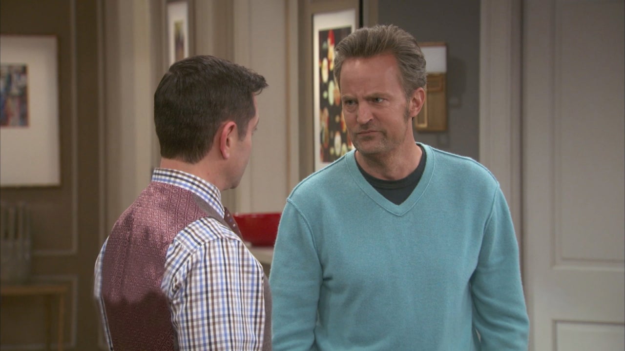 On 'The Odd Couple' Set with Matthew Perry