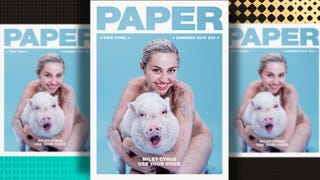 Paper Magazine Chief Creative Officer: Miley Cyrus Was 'Naked the ...