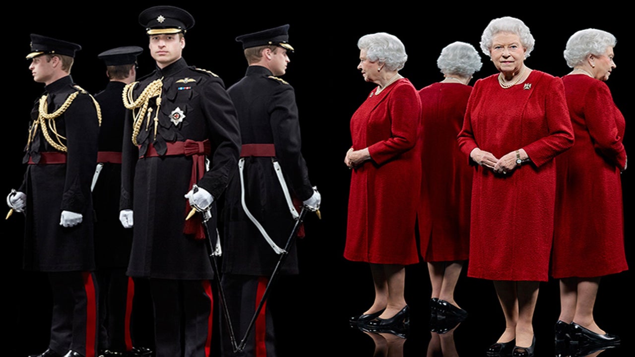 Prince William and Queen Elizabeth Stun in New Portraits