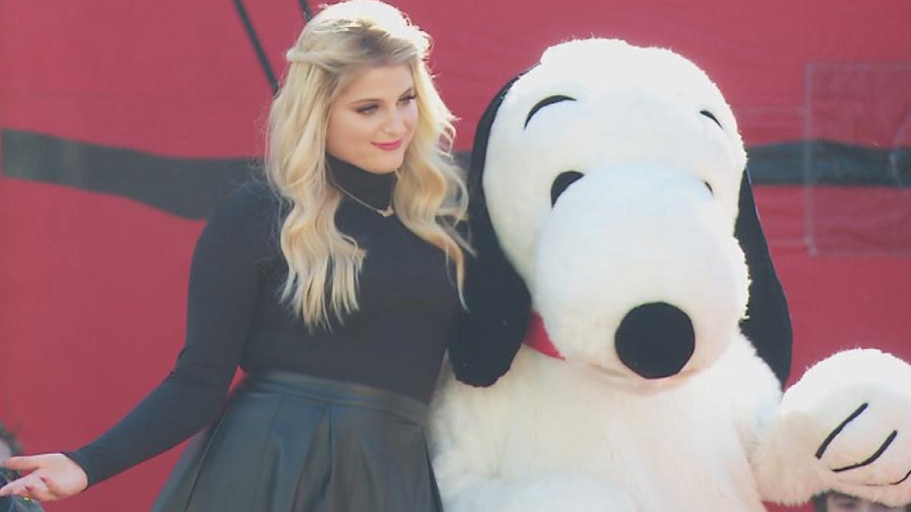 Meghan Trainor and Josh Gad Hit the Carpet at the Star-Studded 'Peanuts ...