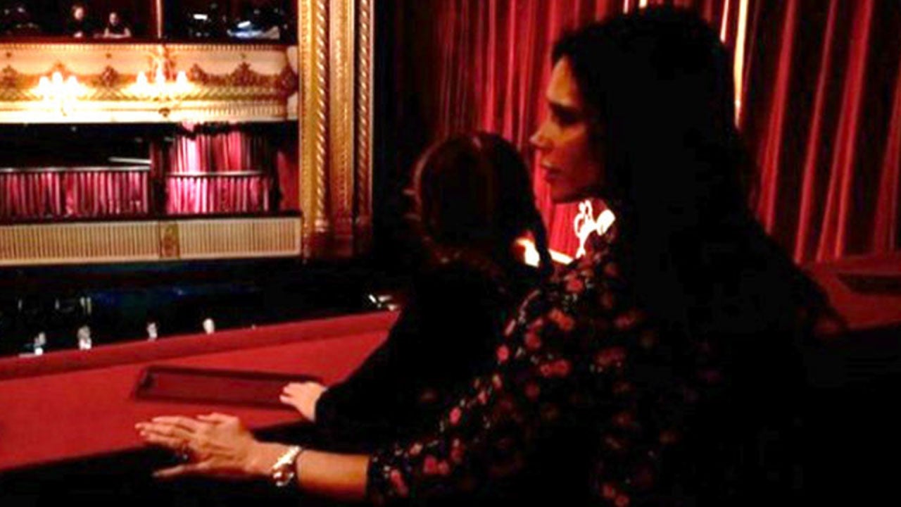Victoria Beckham and Harper Visit the Ballet -- See the Sweet Mother ...