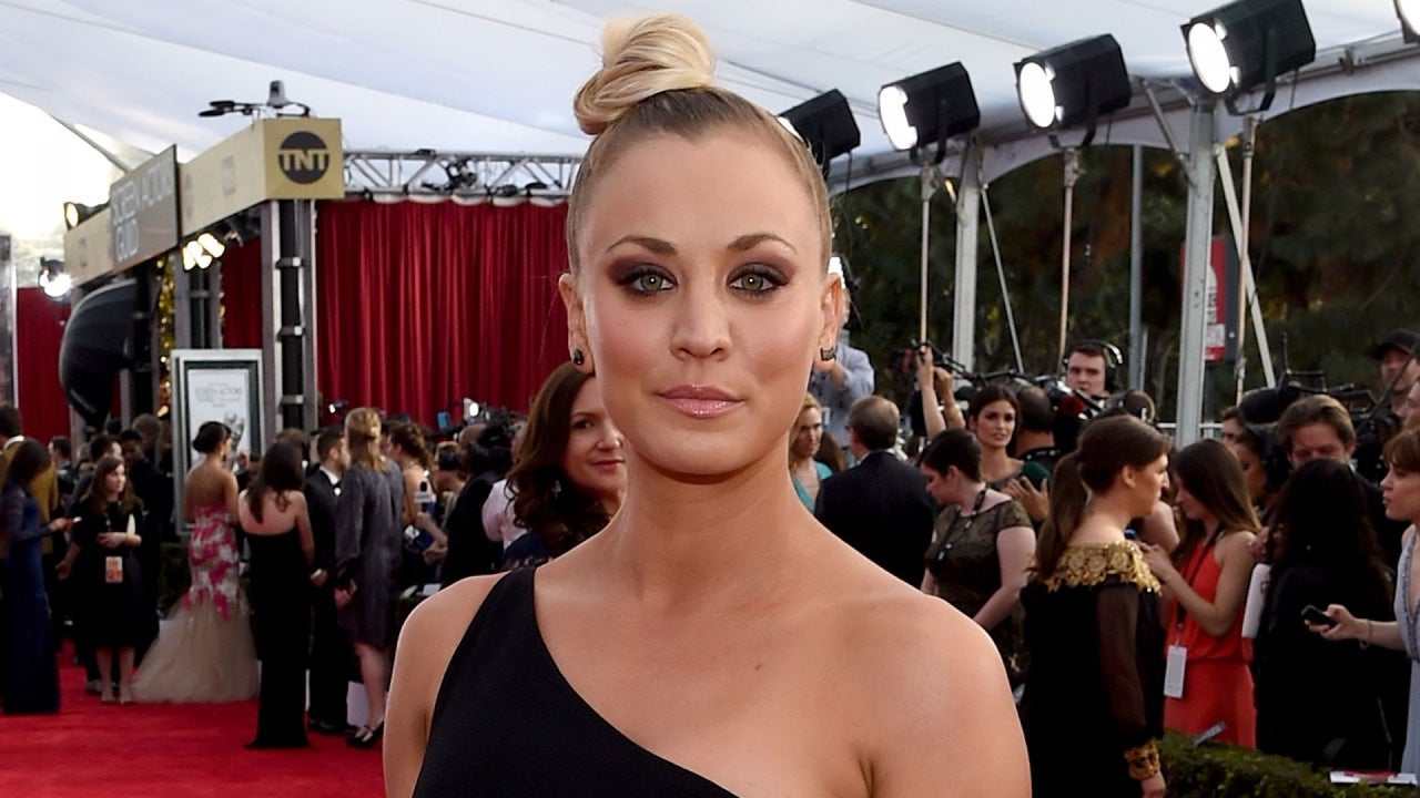 Kaley Cuoco's Amazing Abs Take Over the SAG Awards -- See the Pics!