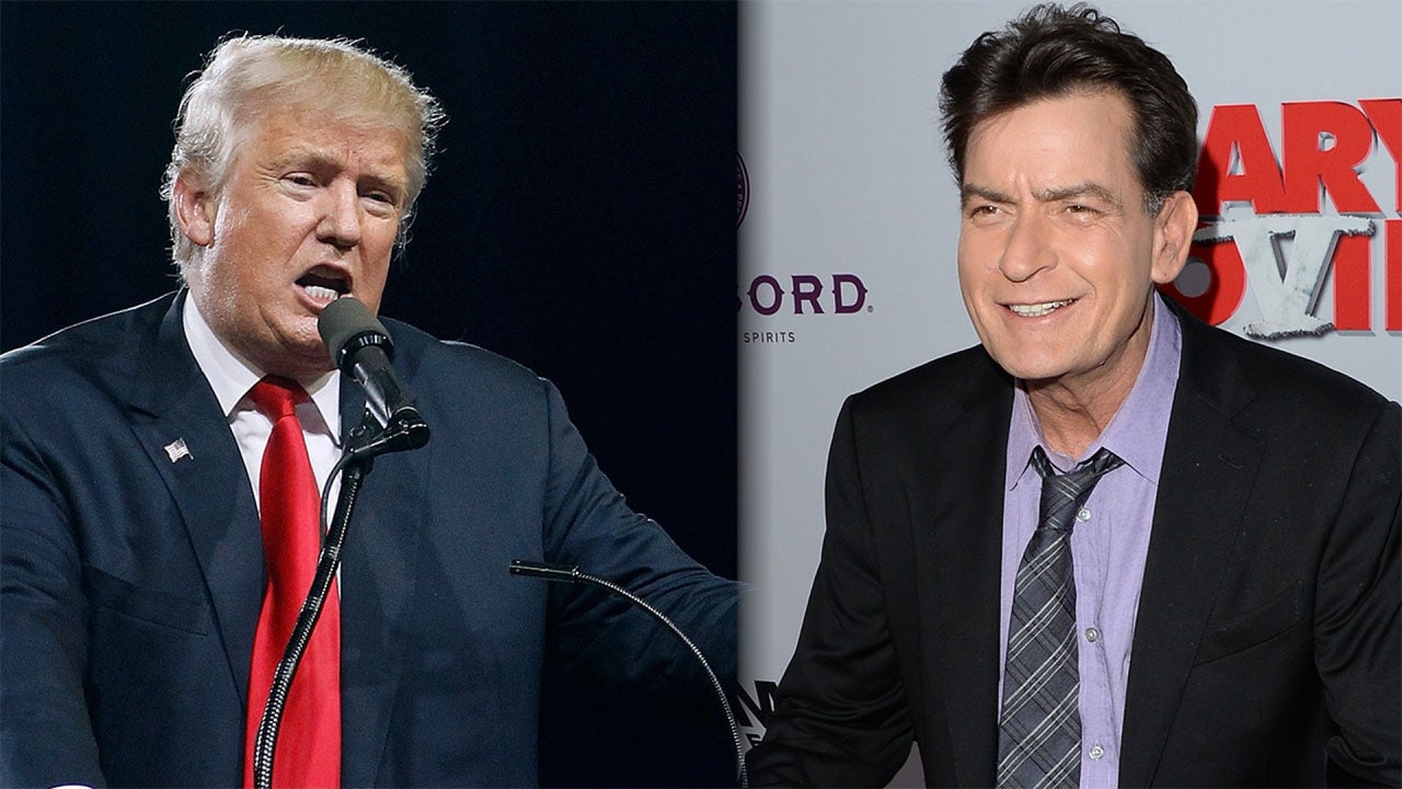 Charlie Sheen Says Trump Lied To Him About a Wedding Gift: 'What Does ...