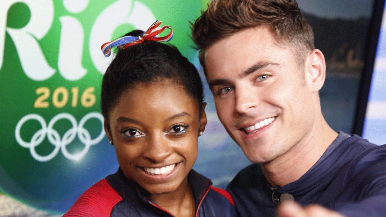 Simone Biles' 'Brazilian Boyfriend' Sends Zac Efron a Message: 'I Saw ...