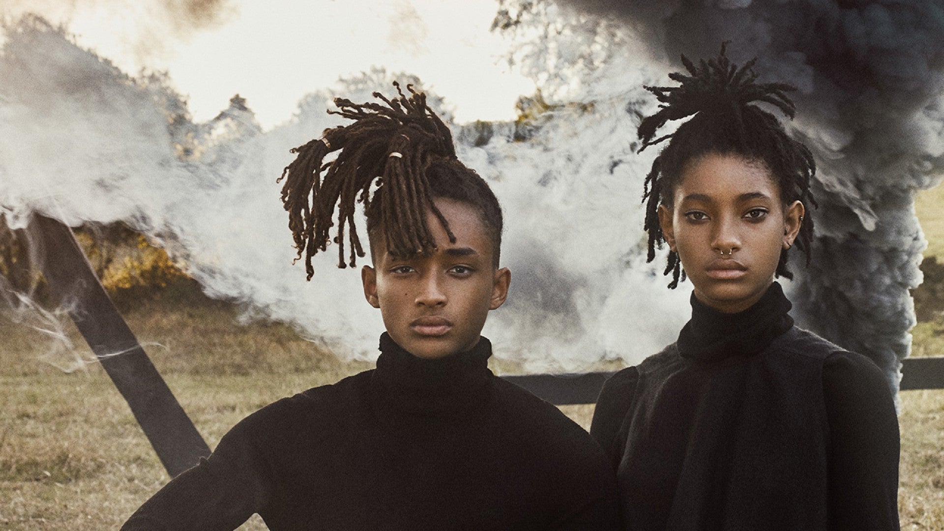 Jaden Smith And Willow Smith Singing Together