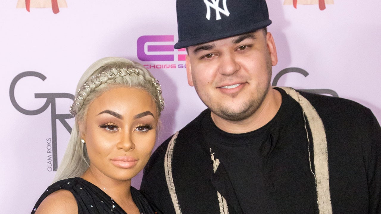 Rob Kardashian and Fiancee Blac Chyna Kick Off Explosive New Season of ...
