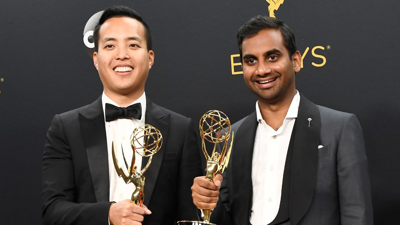 EXCLUSIVE: Aziz Ansari and Alan Yang Gush Over 'Surreal' Emmy Win