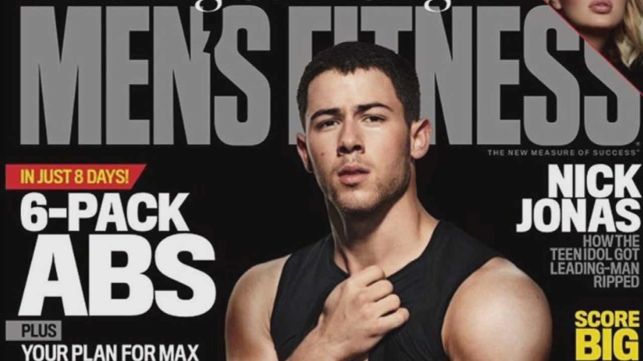 Nick Jonas Shows Off 'Huge' Arms and Ripped Abs