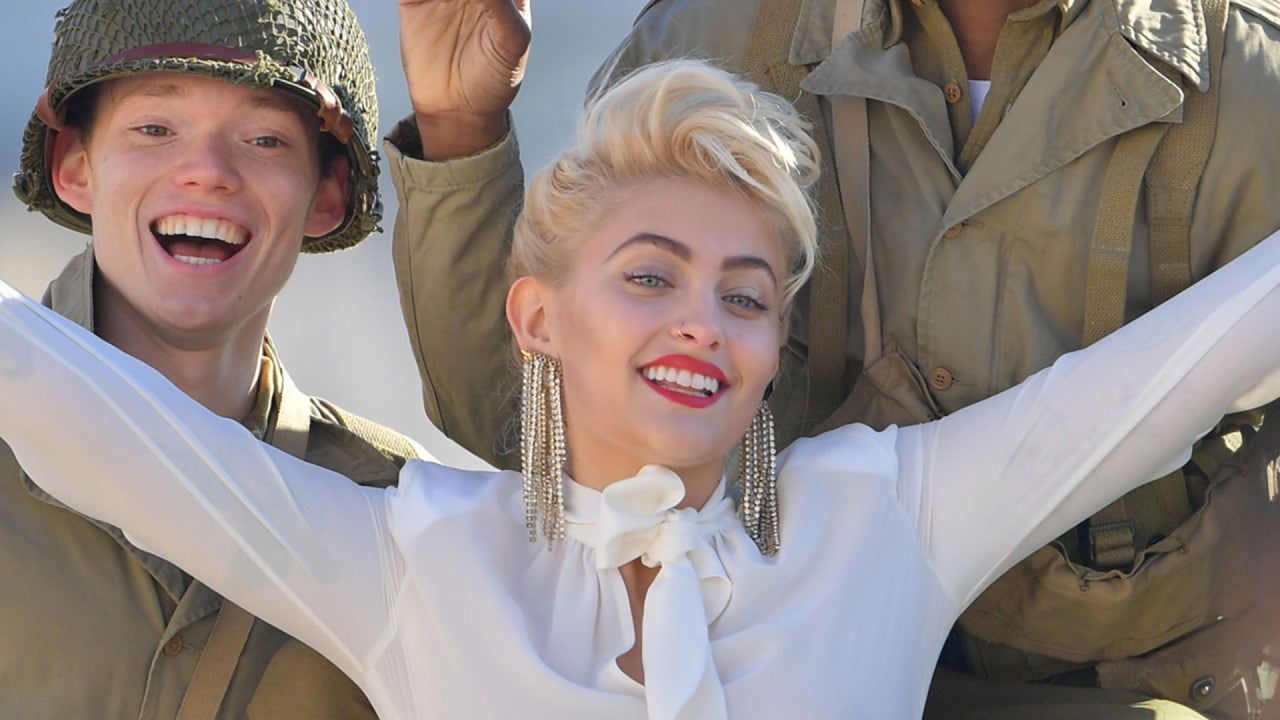 Paris Jackson Makes Modeling Debut During Eiffel Tower Photo Shoot ...