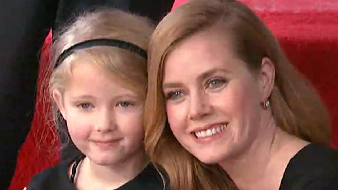 Amy Adams' Daughter Makes Her Public Debut at Star's Hollywood Walk of ...