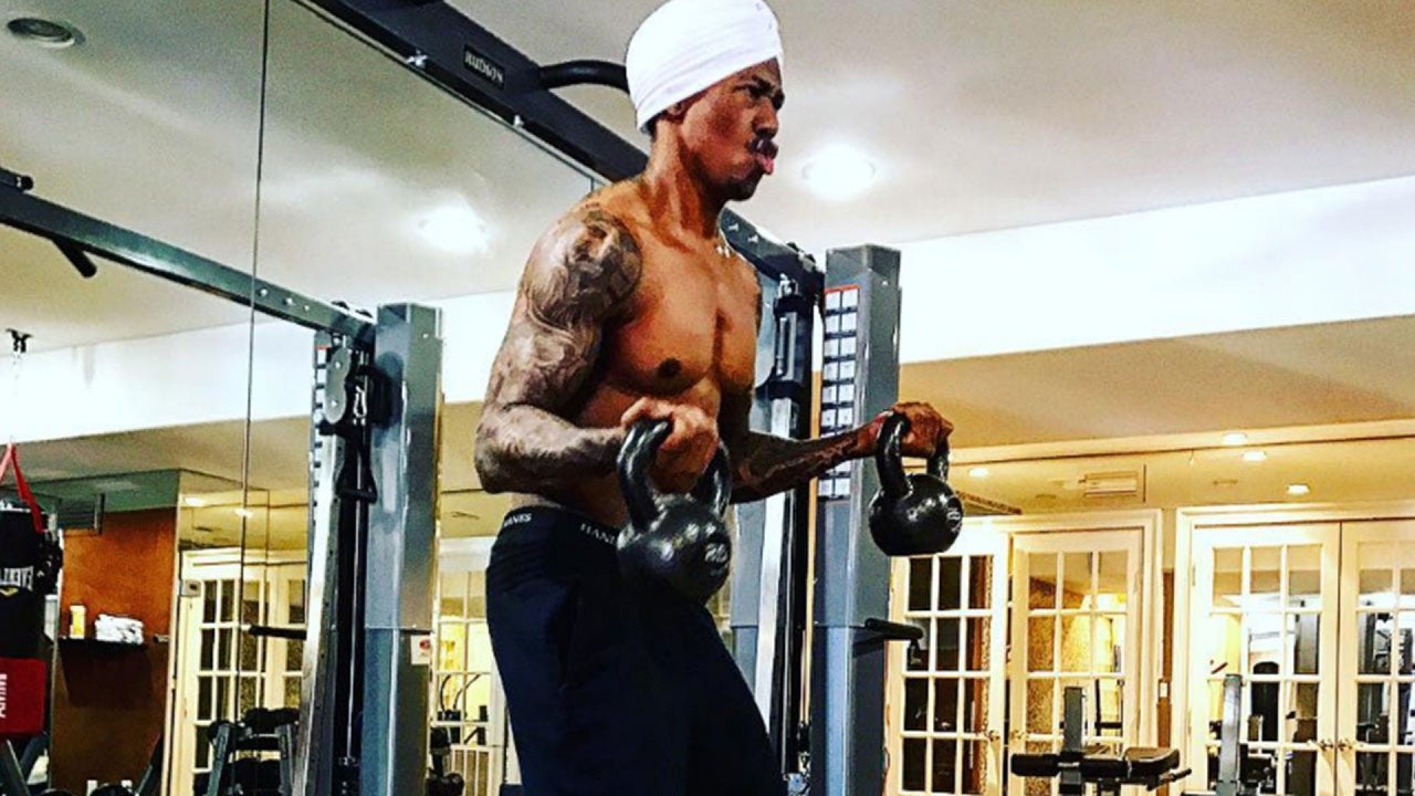 Nick Cannon Is Totally Ripped - Watch His Gym Routine!