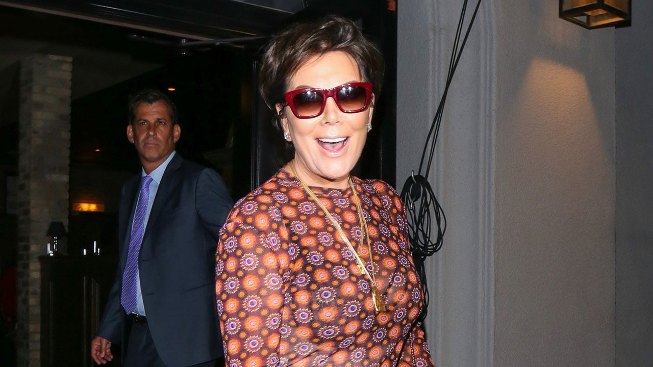 Kris Jenner Suffers Wardrobe Malfunction in Sheer Dress After Talking ...