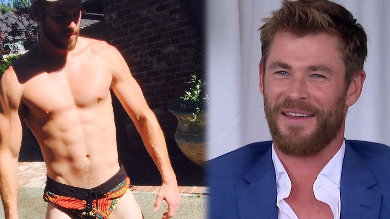 EXCLUSIVE: Chris Hemsworth Reacts to Brother Liam's Short Shorts Photo ...