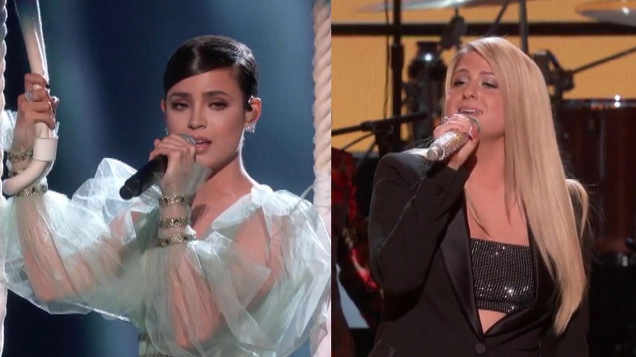 Watch Meghan Trainor and Sofia Carson Slay 'Mickey's 90th Spectacular ...