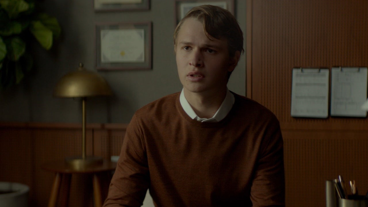 Ansel Elgort Plays Two Very Different Brothers Sharing the Same Body in ...