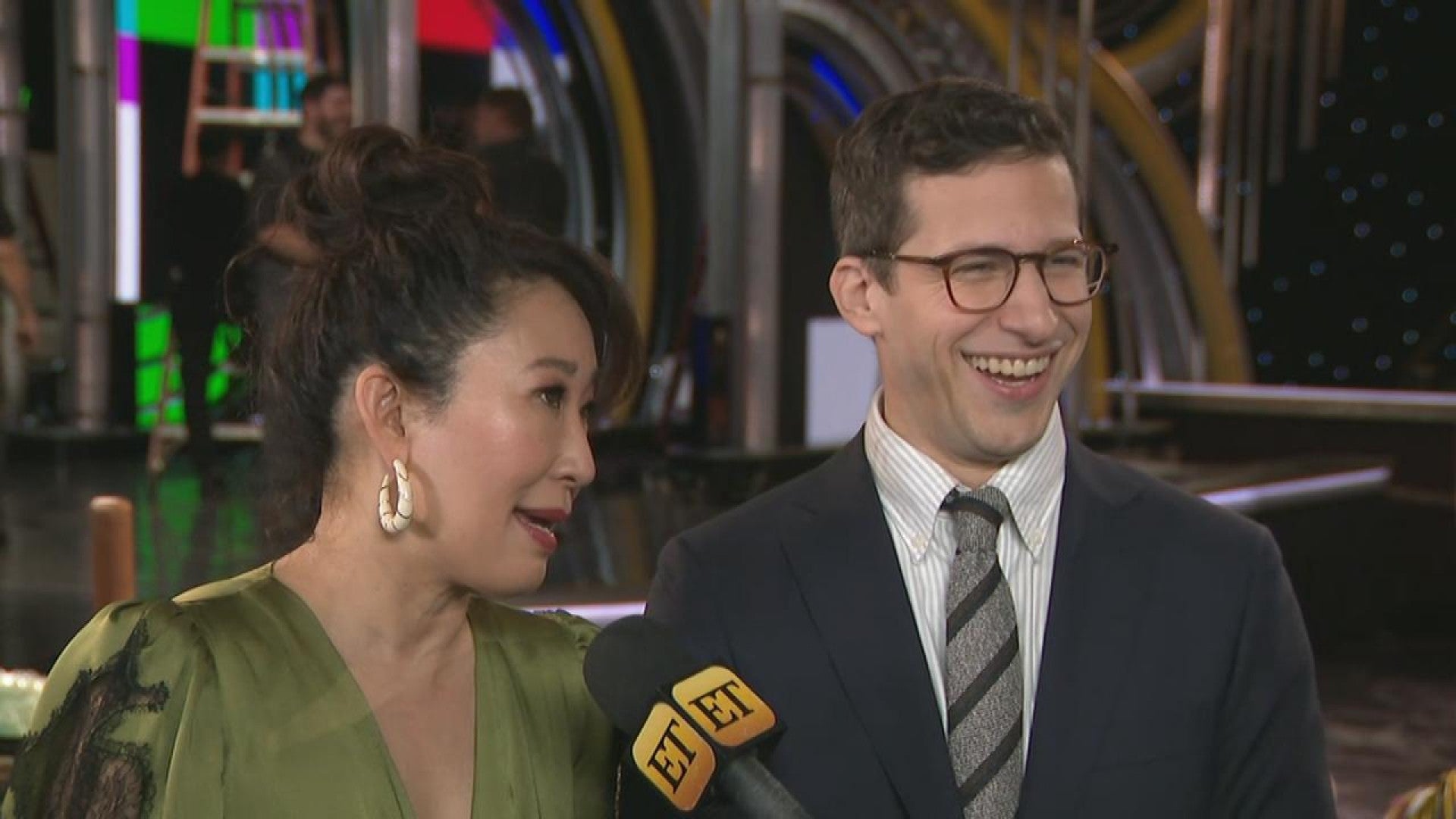 Andy Samberg Wife Golden Globes