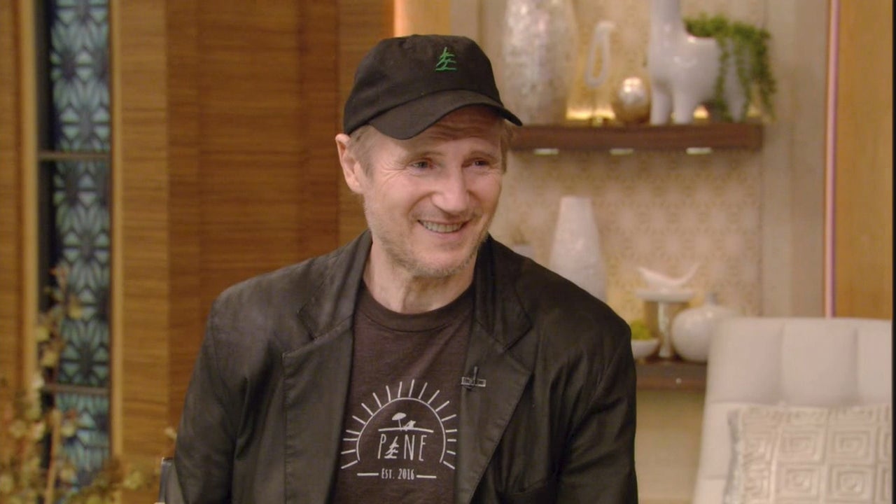 Liam Neeson Talks Controversial Revenge Story on 'Live With Kelly and Ryan'