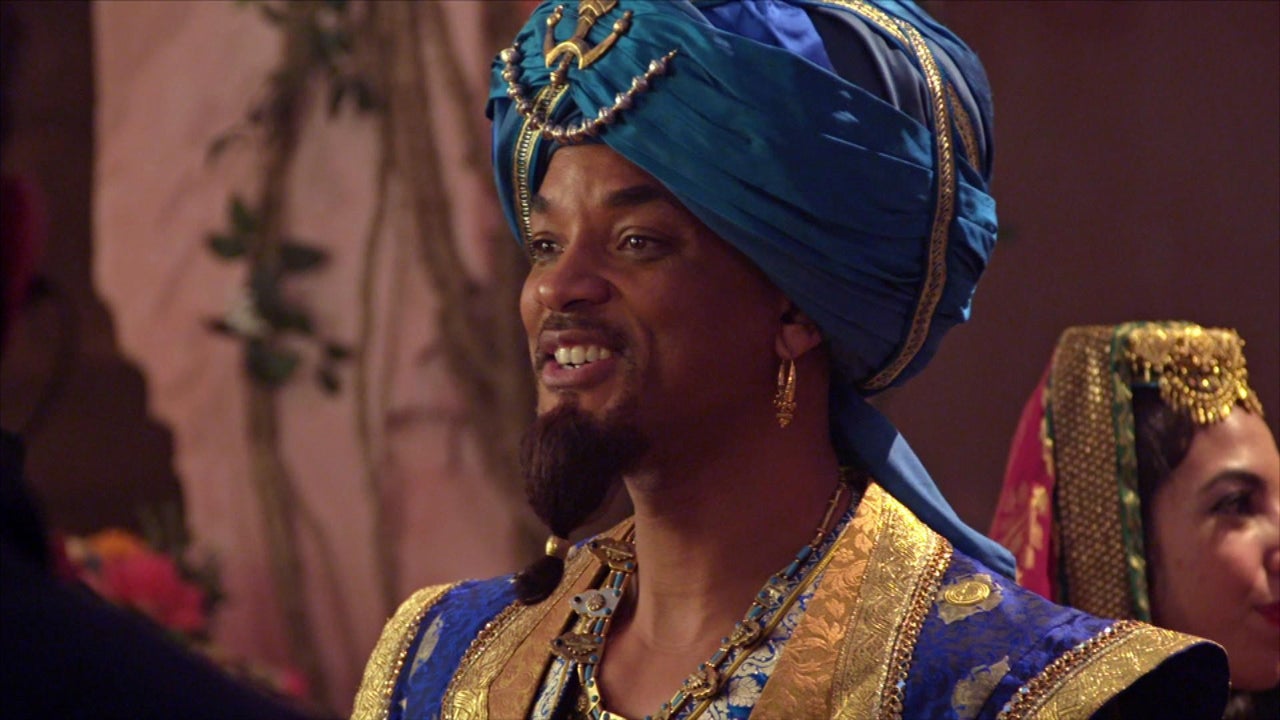 Watch Will Smith Get Into Character as Genie on the Set of 'Aladdin ...