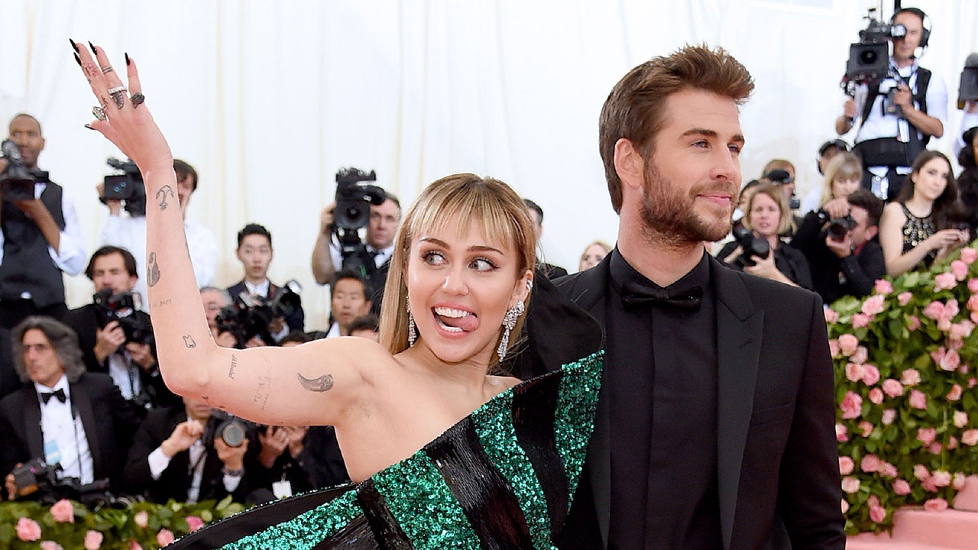 Miley Cyrus With Liam 2022