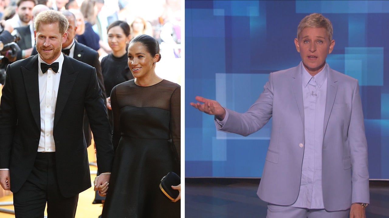 Ellen DeGeneres Dishes on Meeting 'Down to Earth' Prince Harry, Meghan ...