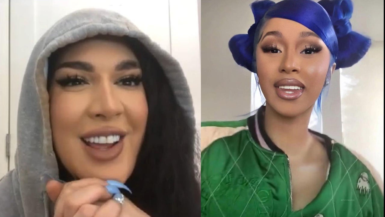 How Cardi B’s Makeup Artist Is Keeping Her Glam Safe Amid Pandemic ...