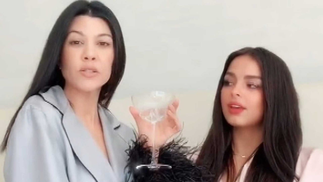 Watch Kourtney Kardashian and Addison Rae Recreate Iconic ‘KUWTK’ Scene ...