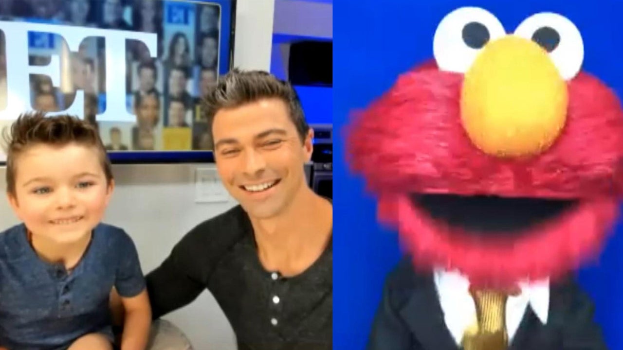 Watch Elmo Get Interviewed by ET’s First 5-Year-Old Correspondent