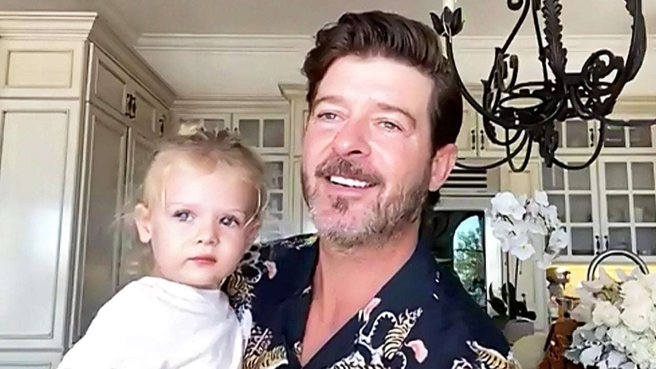 Robin Thicke on How Being a Parent Makes Him ‘Feel Closer’ To His Late ...