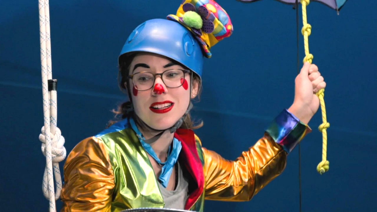 'The Amazing Race' Competitor Faces Her Fear of Heights in Circus ...