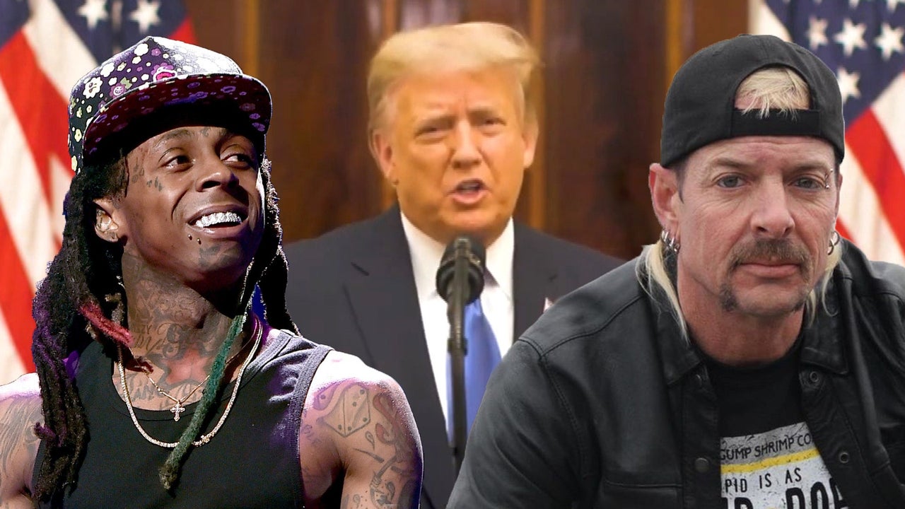 Donald Trump Pardons Lil Wayne and Kodak Black But Not Joe Exotic in ...