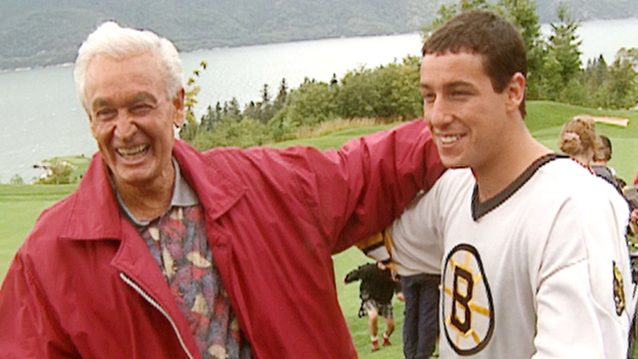 ‘Happy Gilmore’: Adam Sandler and Bob Barker Talk Filming Fight Scene ...
