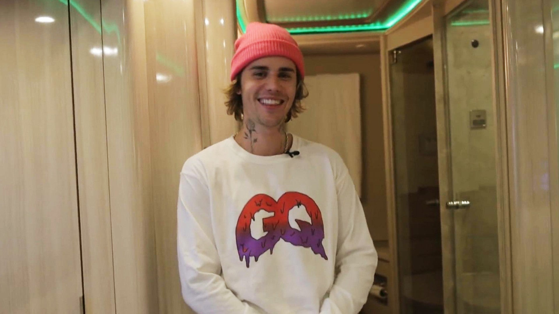 Justin Bieber Tour Bus Inside