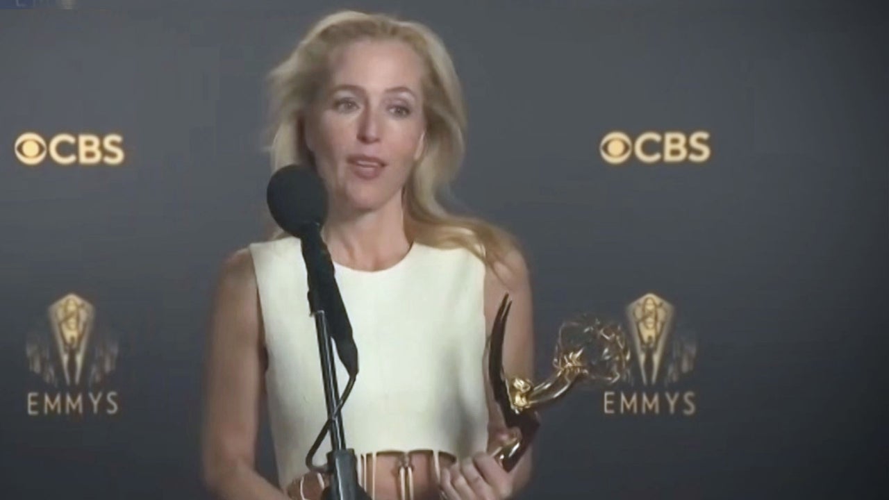 Emmys 2021: ‘The Crown’s Gillian Anderson -- Full Backstage Interview
