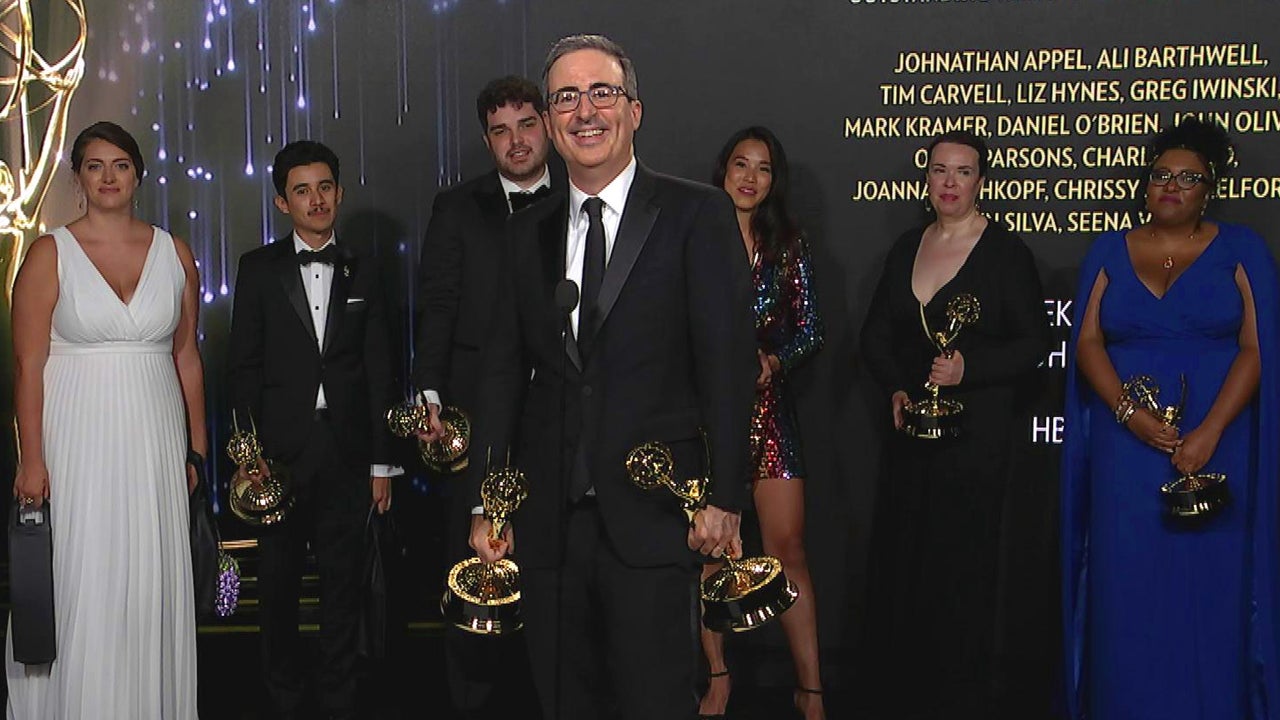 Emmys 2021: John Oliver (Last Week Tonight) -- Full Backstage Interview