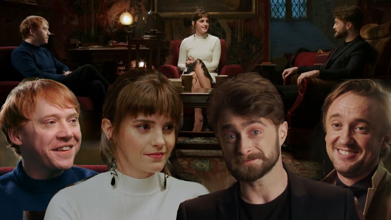 'Harry Potter' Reunion Trailer: Emma Watson Tears Up Reuniting With Co ...