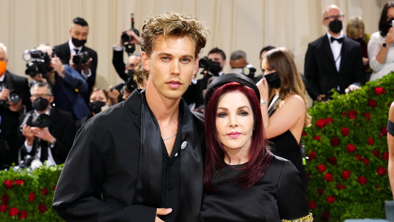 Met Gala 2022: Priscilla Presley Poses on Red Carpet With 'Elvis' Star ...