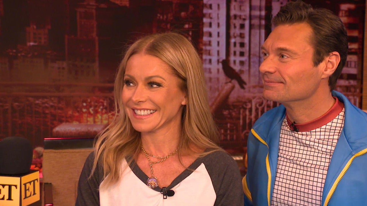 Kelly Ripa and Ryan Seacrest Channel ‘Stranger Things’ for ‘Live ...