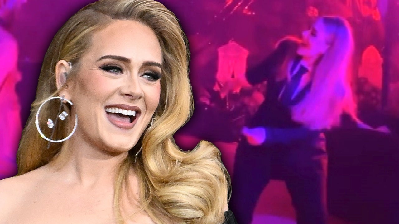 Adele Dances to Rihanna’s ‘What’s My Name?’