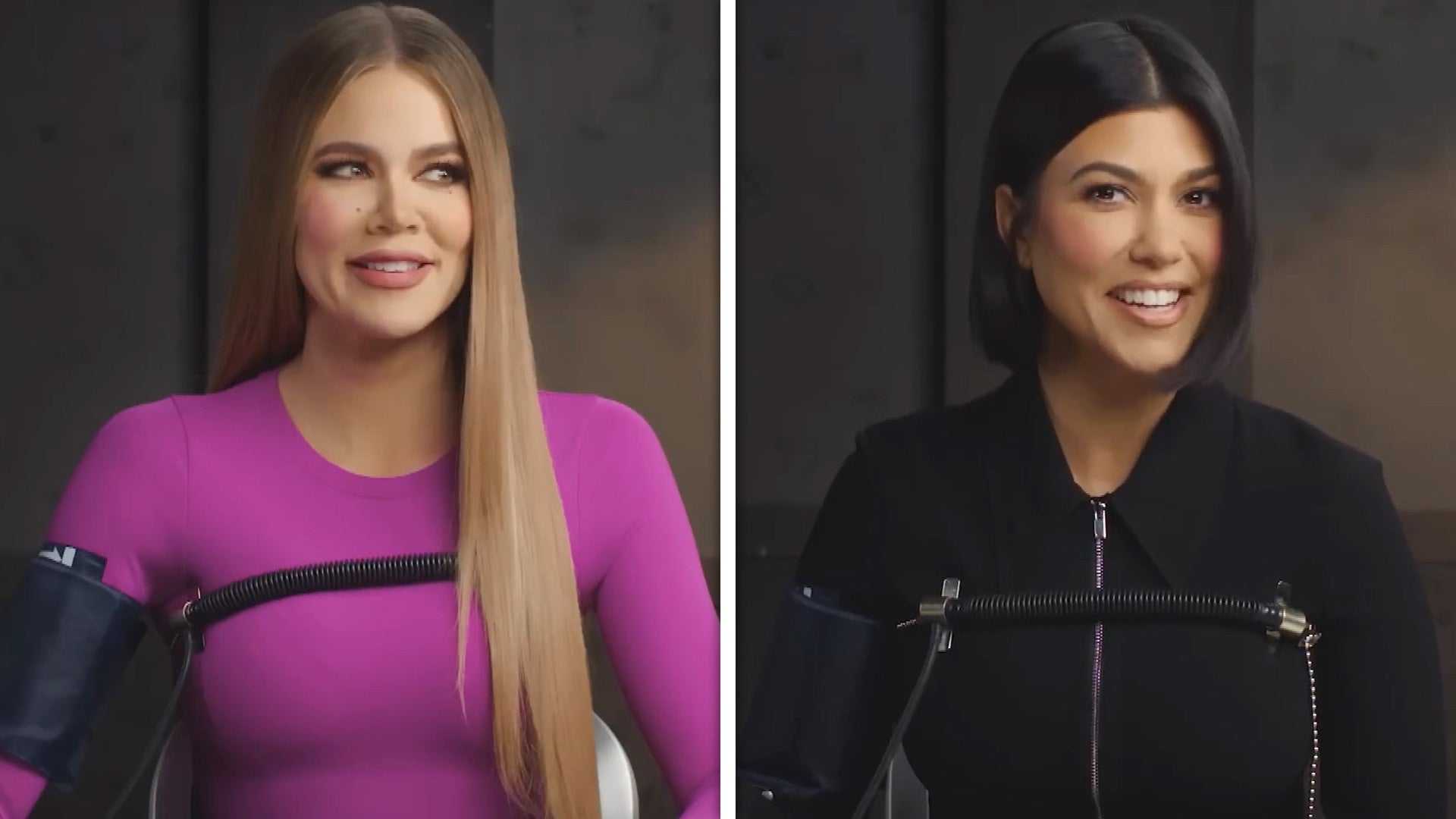 Watch Khloé Kardashian Grill Kourtney Kardashian During Lie Detector Test