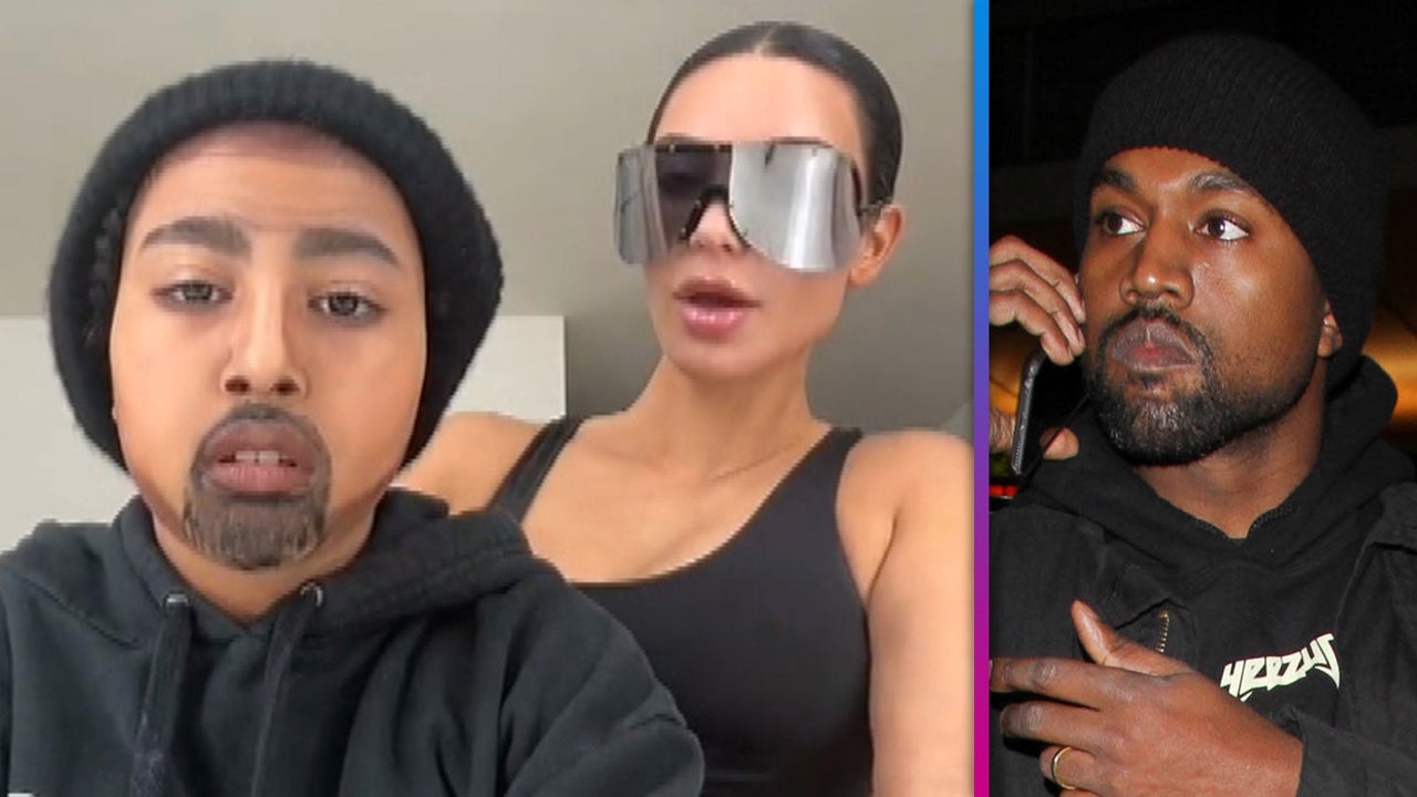 North Transforms Into Dad Kanye West Alongside Kim Kardashian in New ...