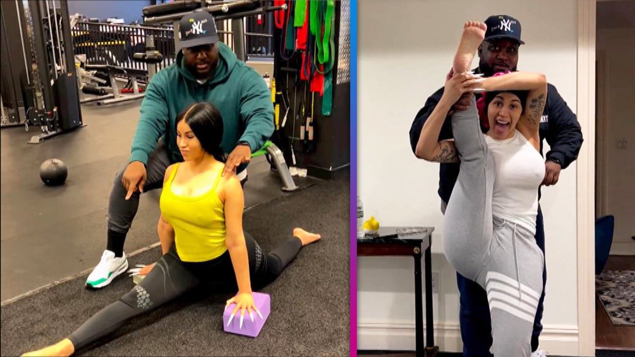 Cardi B Demonstrates Impressive Flexibility Skills as Part of New ...