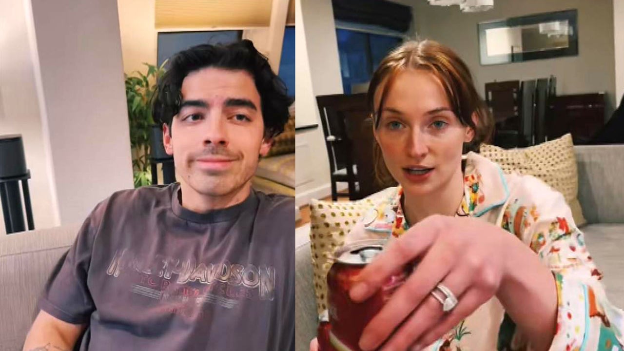 Joe Jonas and Sophie Turner Channel Kris Jenner and Scott Disick on TikTok