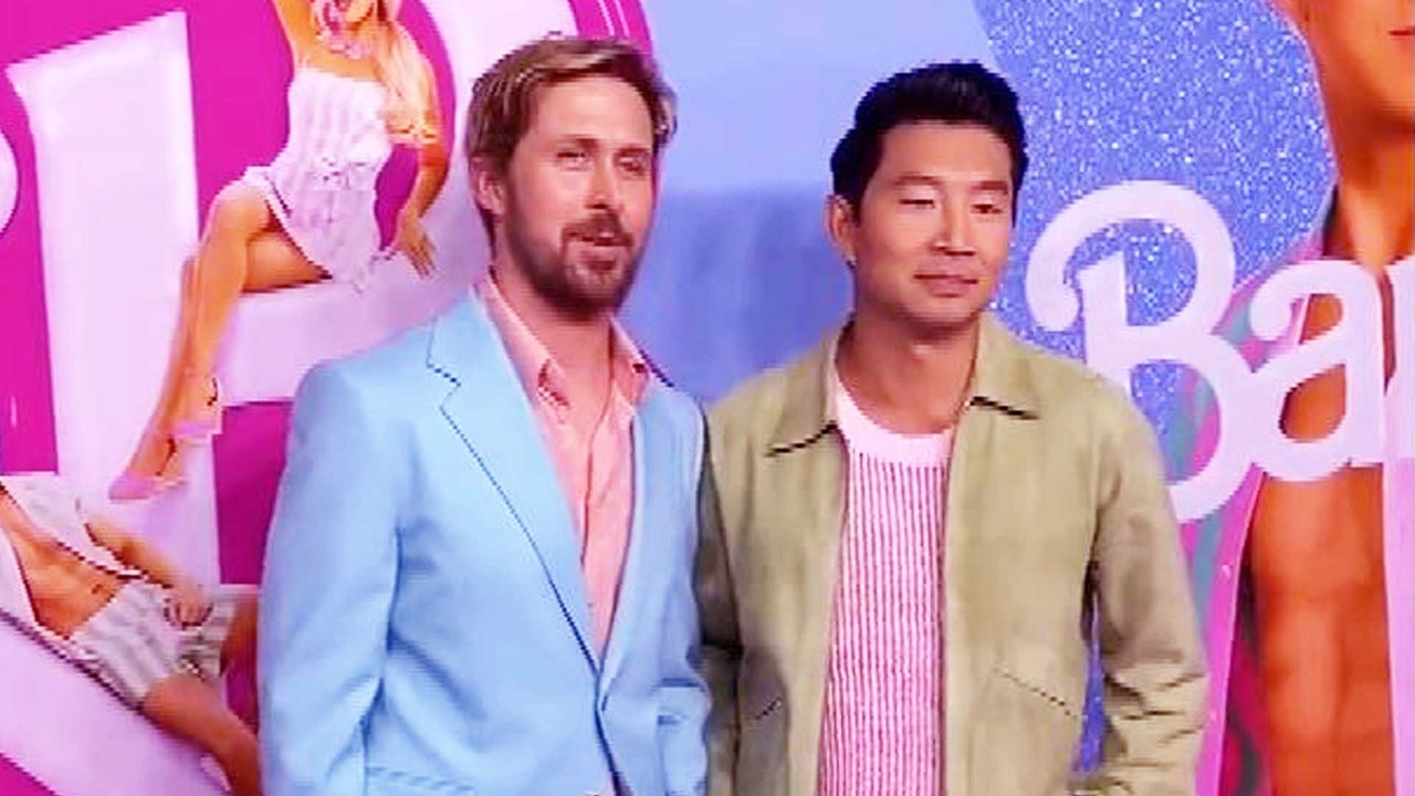 Ryan Gosling's Awkward Interaction With Simu Liu at 'Barbie' Premiere ...