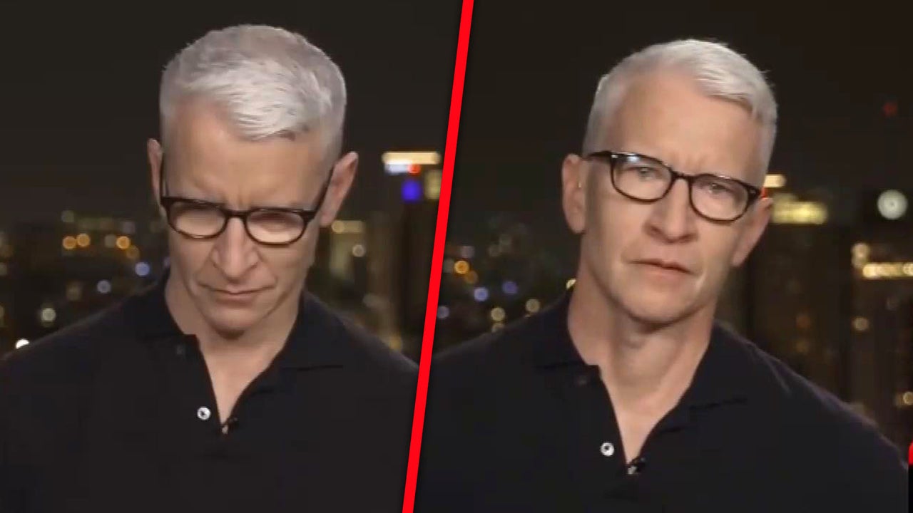 Anderson Cooper Gets Emotional Live On-Air While Reporting on Israel ...