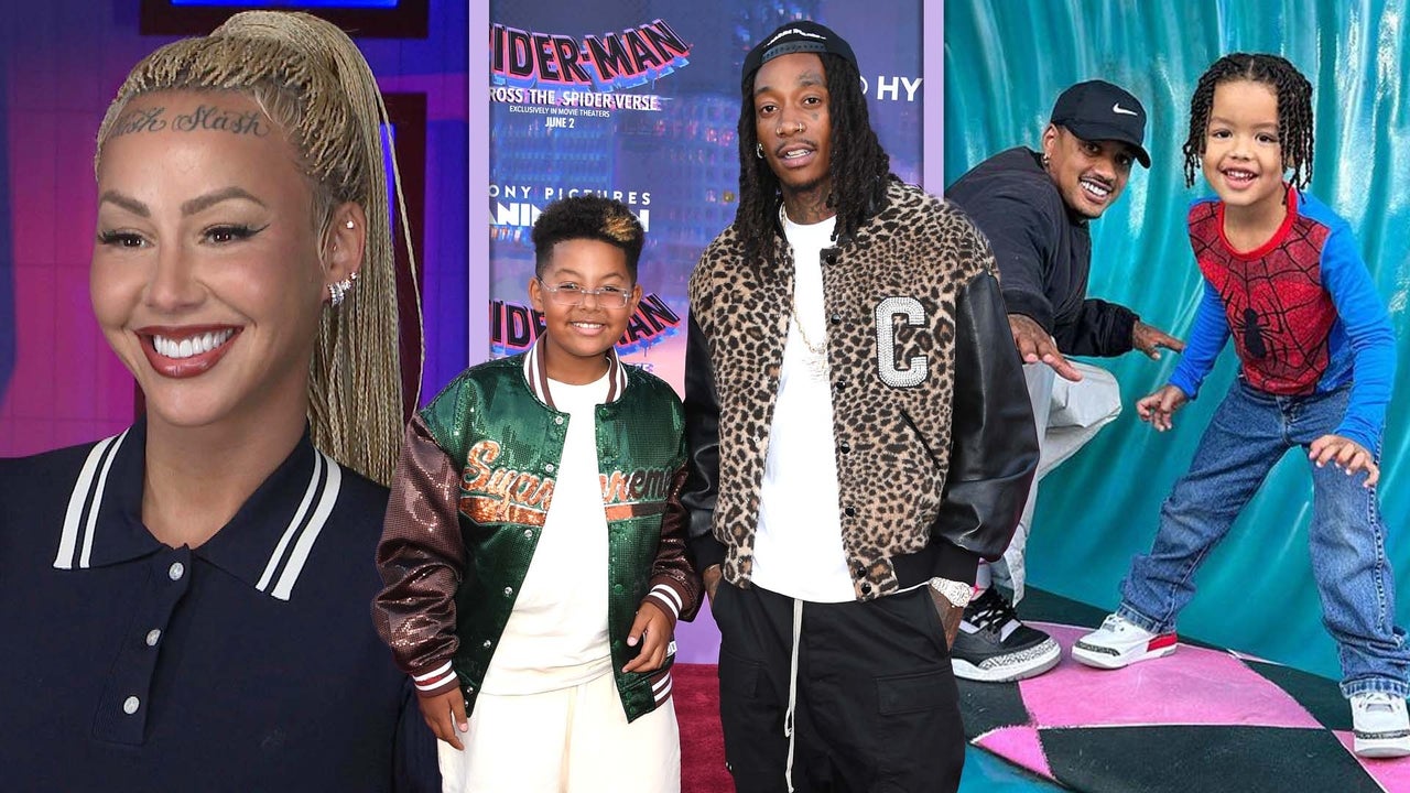 Amber Rose on Co-Parenting With Exes Wiz Khalifa and Alexander Edwards ...