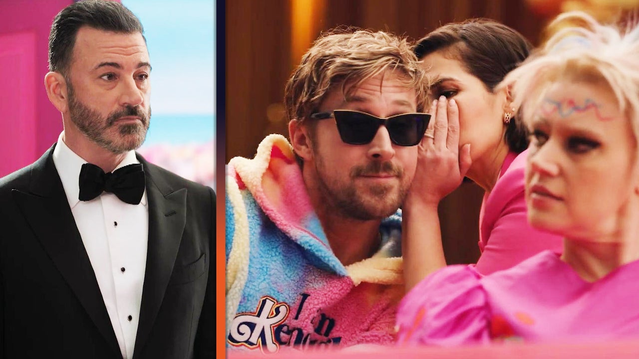 Jimmy Kimmel Parodies 'Barbie' With Cast Hitting Back at Oscar Snubs