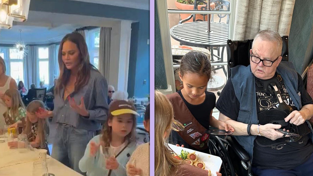 Chrissy Teigen's Daughters Visit Her Dad in Assisted Living Facility to ...