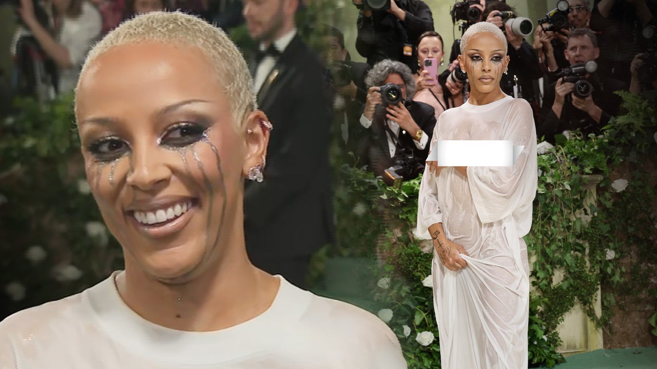 Met Gala 2024: Doja Cat Explains Soaking Wet T-Shirt Look (Exclusive)